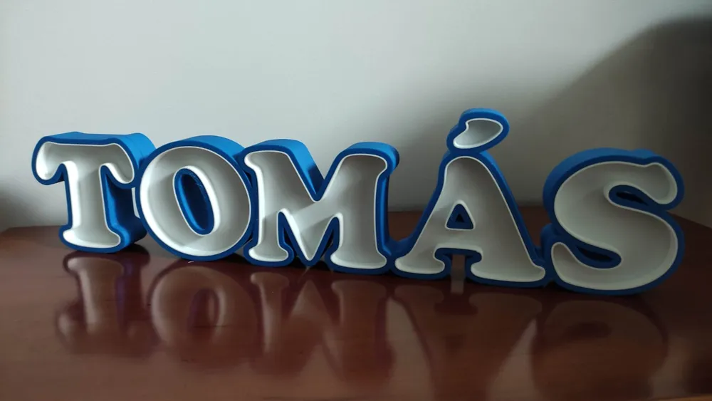 Tomás Name led by 3dtexprint - MakerWorld