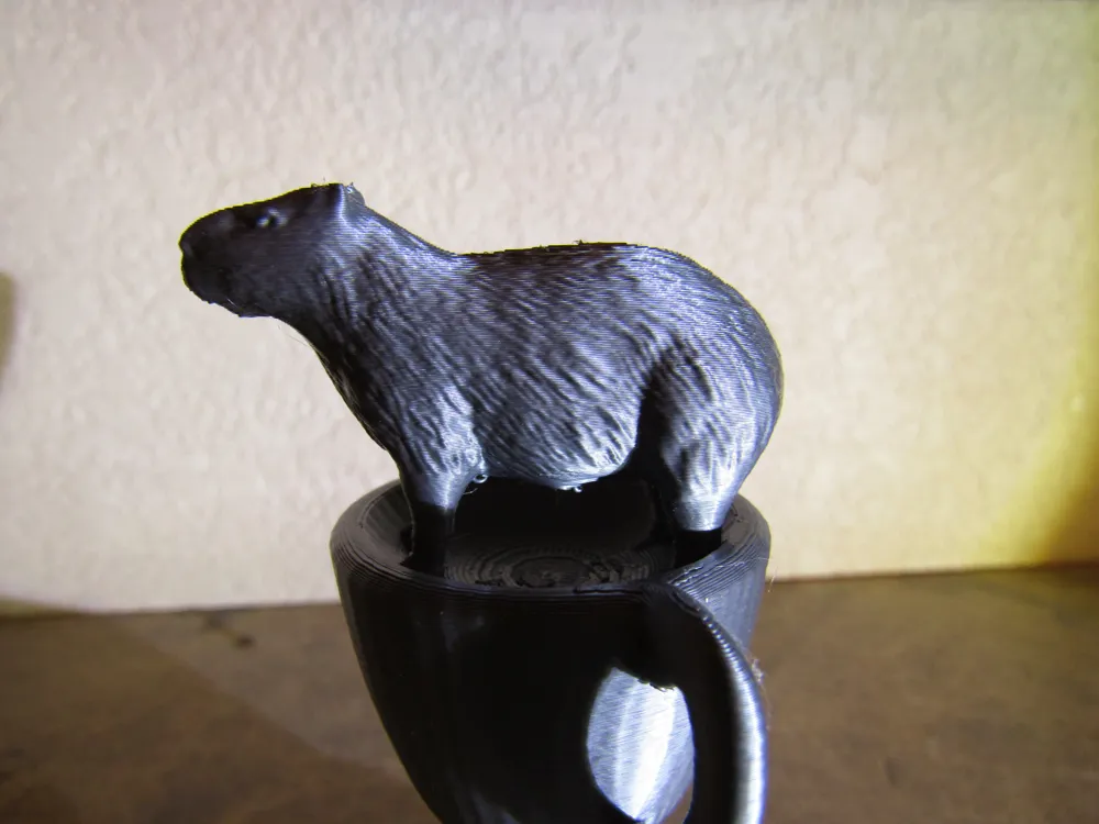 Capybara Trophy Remixed by Desert3DPrinting - MakerWorld