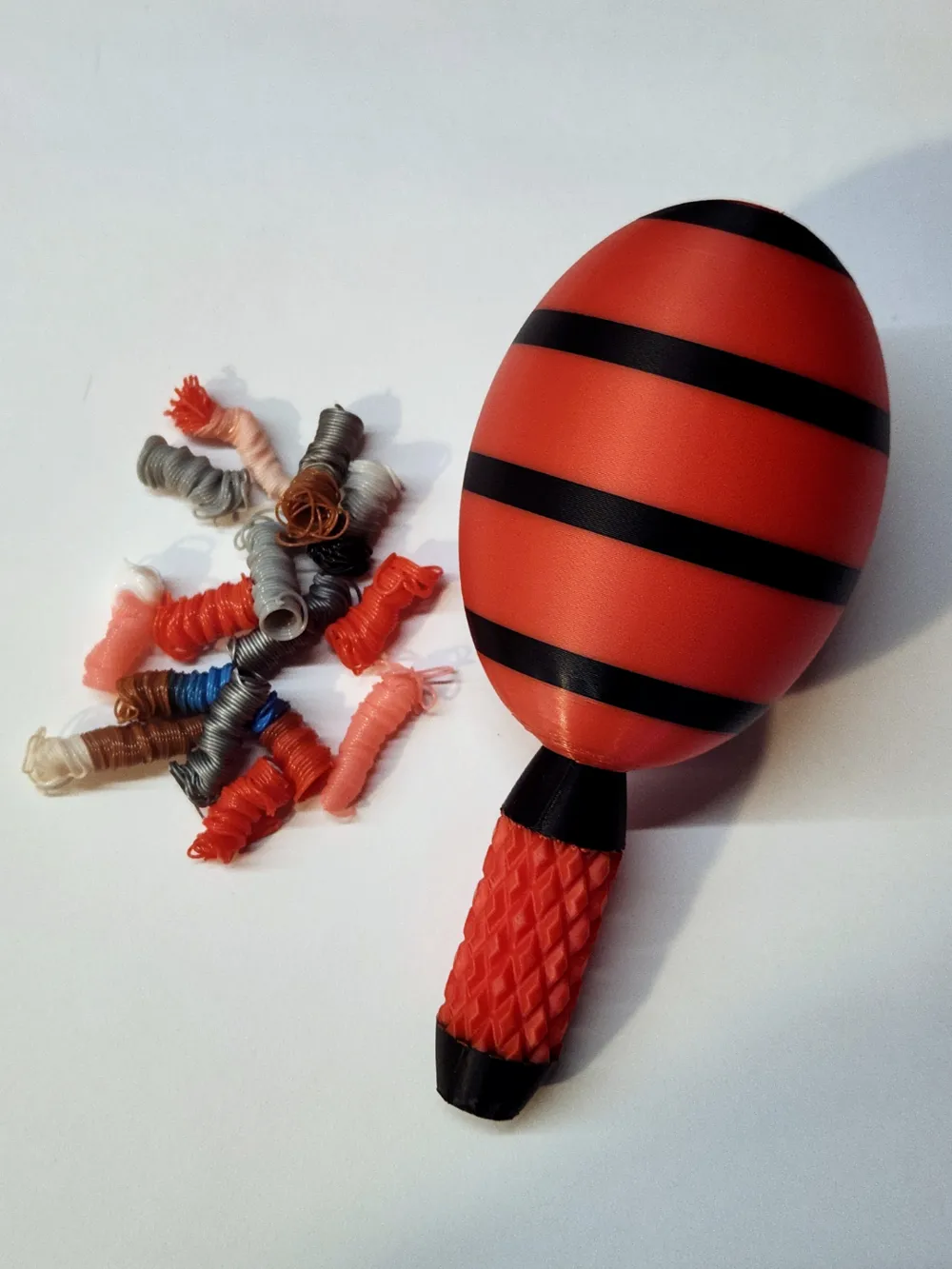 Textured Handle Purge Poop Shaker / Maraca by Snicklefritz - MakerWorld