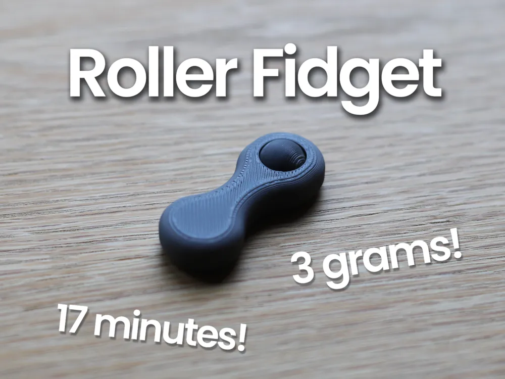 Roller Fidget (Improved) by ben_prints MakerWorld: Download Free 3D Models