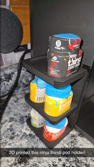 Ninja Thirsti Pod Holder by zTimmerZ MakerWorld: Download Free 3D Models