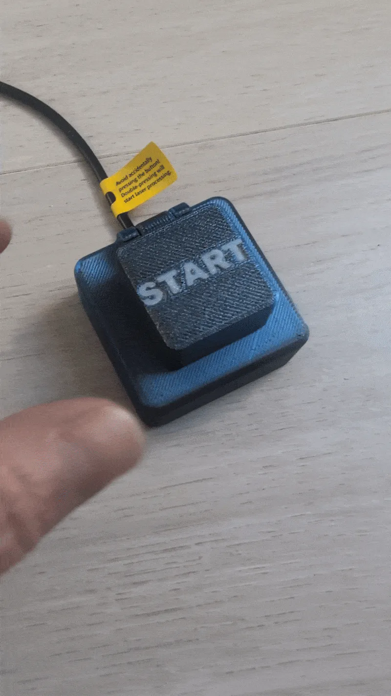 Start button Xtool F1 by Stef MakerWorld: Download Free 3D Models