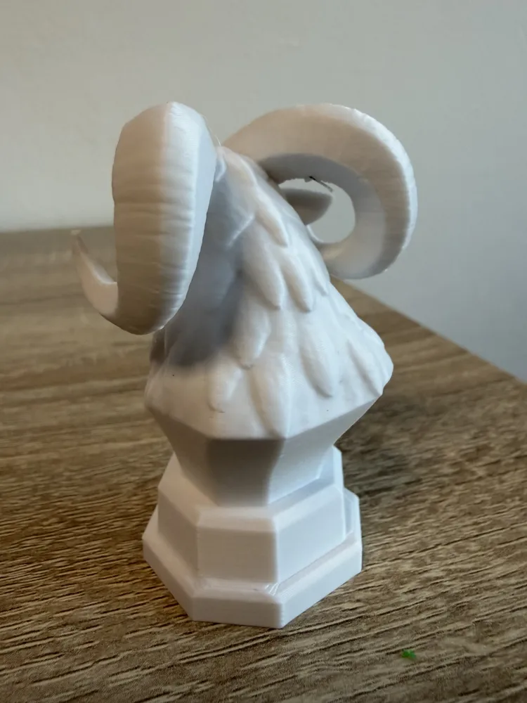 Sheep statue - Free 3D Print Model - MakerWorld
