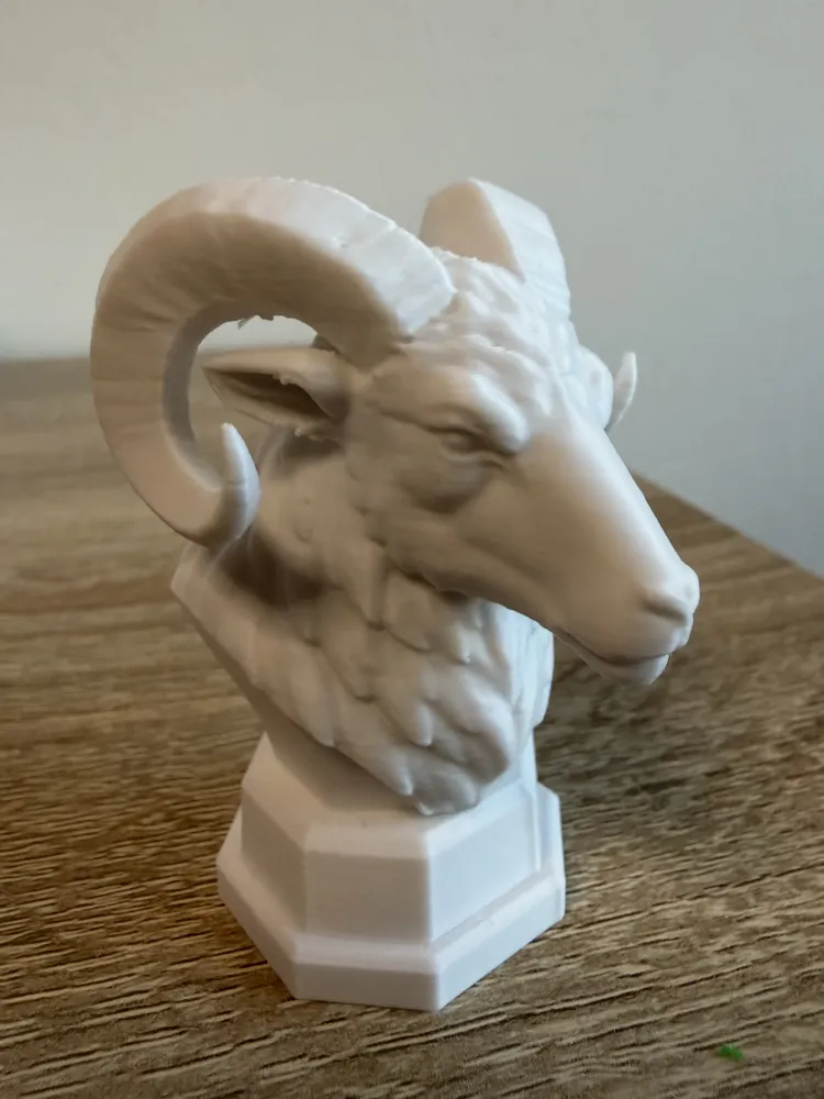 Sheep statue - Free 3D Print Model - MakerWorld