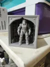 Fallout book nook with armor - Free 3D Print Model - MakerWorld