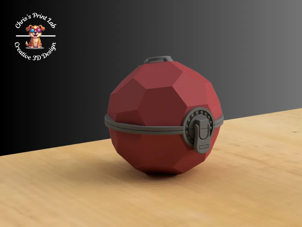 Origin Ball - Twist Locking no Glue Required - Free 3D Print Model ...