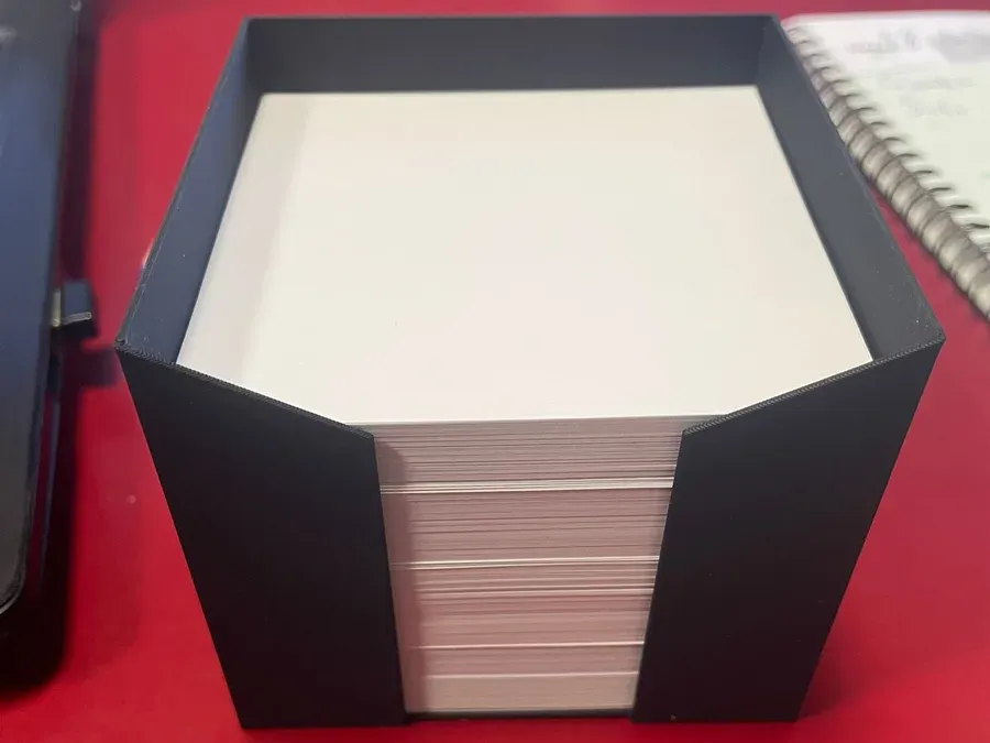 Note Paper Box 85mm*85mm - Free 3D Print Model - MakerWorld