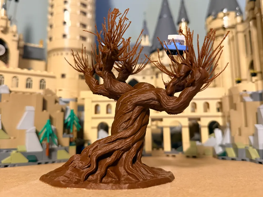 Whomping willow from Harry Potter - Free 3D Print Model - MakerWorld