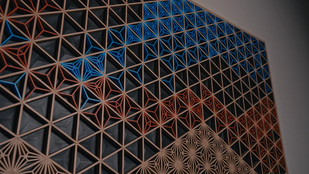 Large Kumiko Frame Generator by Paper View MakerWorld: Download Free 3D Models