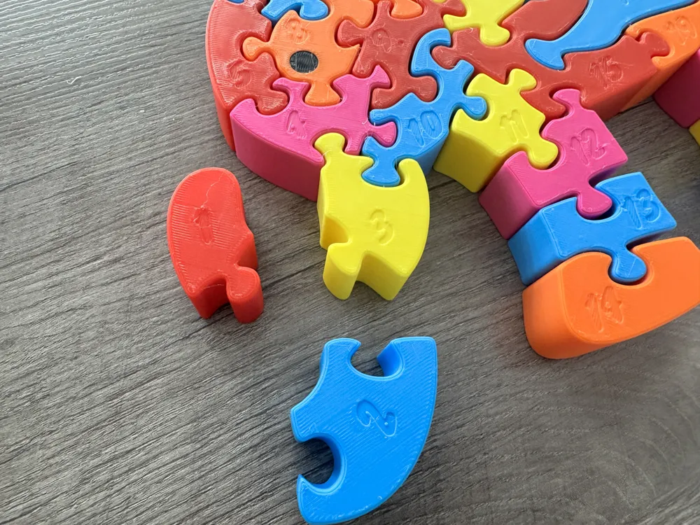 elephant Puzzle 3years - Free 3D Print Model - MakerWorld