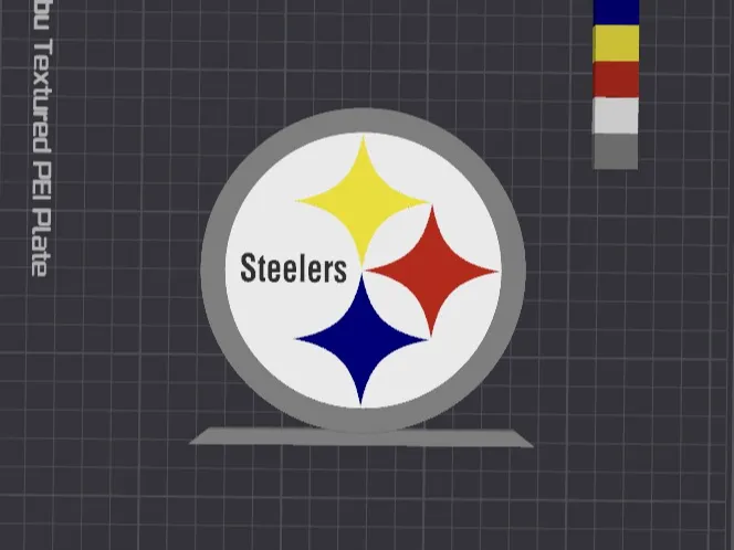 Tischständer Pittsburgh Steelers – Kostenloses 3D-Druckmodell – MakerWorld