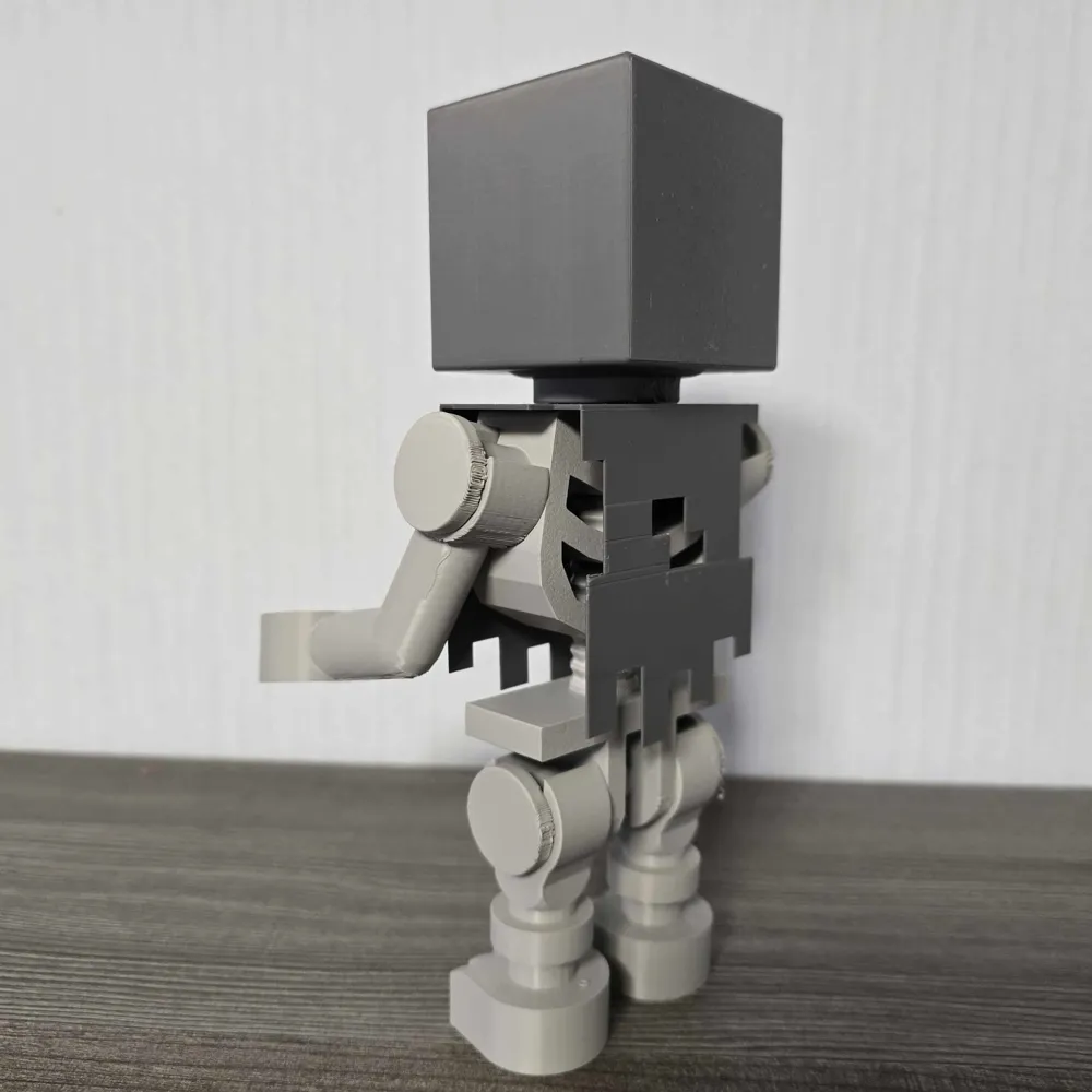 Skeleton Stray - Minecraft * 500% ~21cm by HeiHei MakerWorld: Download ...