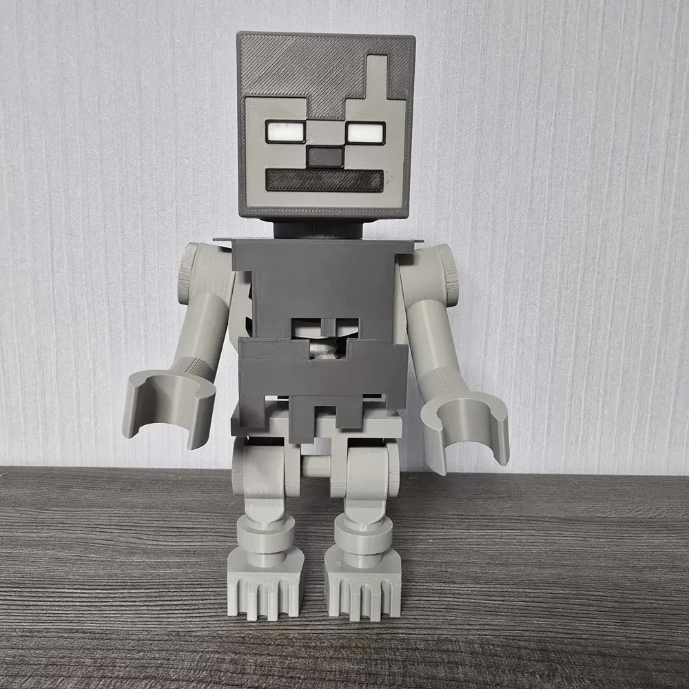 Skeleton Stray - Minecraft * 500% ~21cm - Free 3D Print Model - MakerWorld