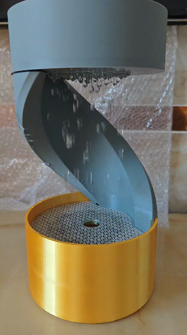 Desktop Raindrop Ornament by 莞专cxk MakerWorld: Download Free 3D Models