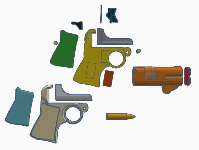 Shortstop - 3D Printed TF2 Prop Gun - Free 3D Print Model - MakerWorld