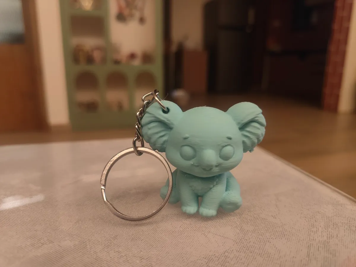 koala Bear Keychain - Free 3D Print Model - MakerWorld