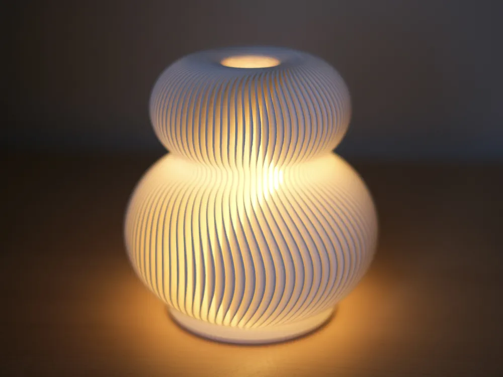 Rising Sun | Golden Ratio Bubble Lamp - Free 3D Print Model - MakerWorld