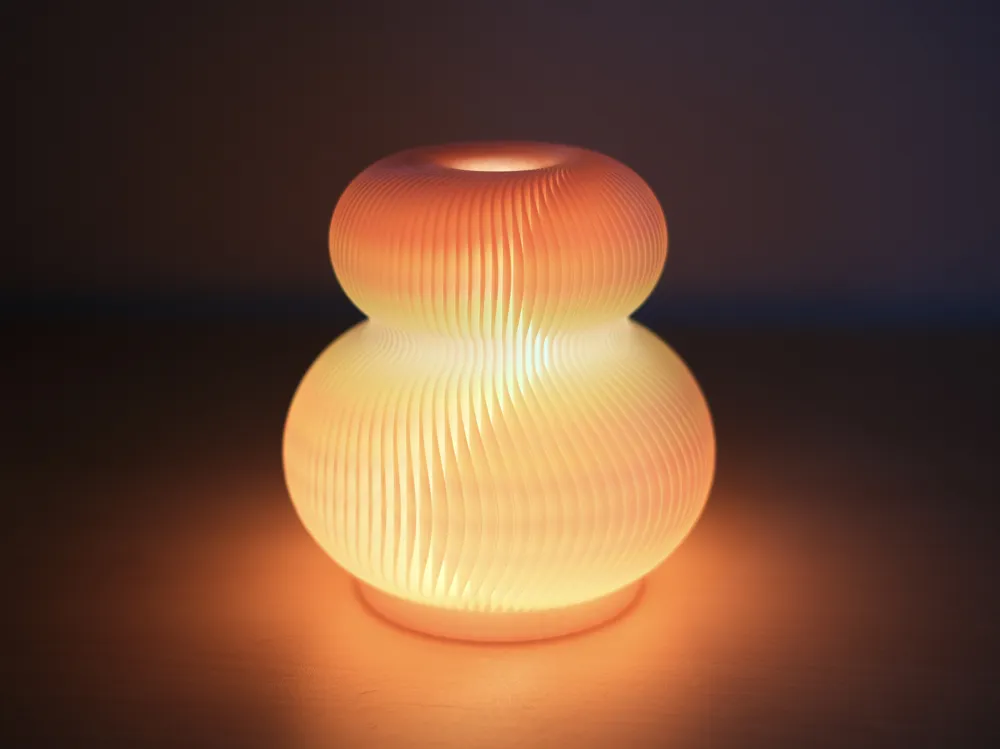 Rising Sun | Golden Ratio Bubble Lamp - Free 3D Print Model - MakerWorld