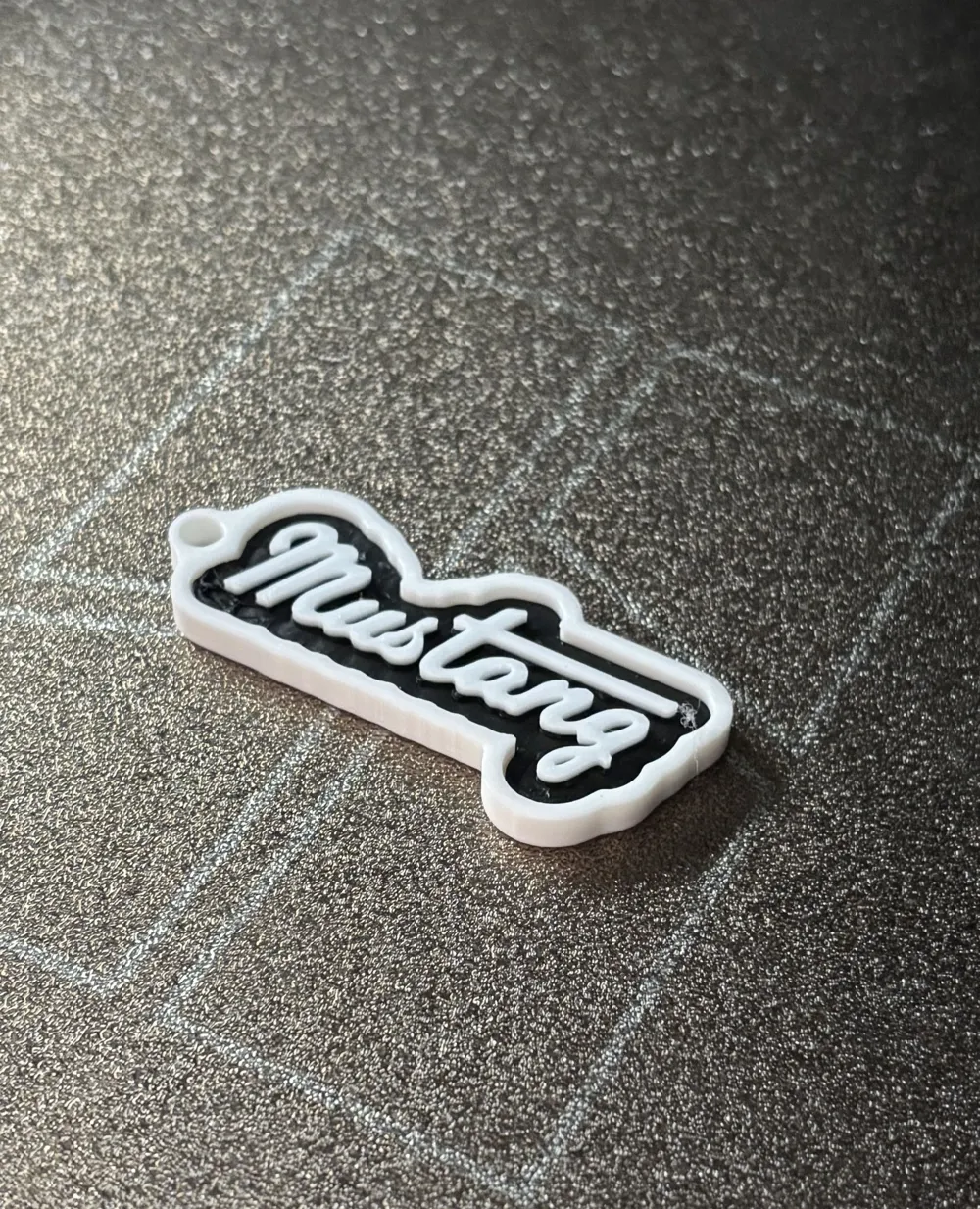 Ford Mustang Keychain - Free 3D Print Model - MakerWorld