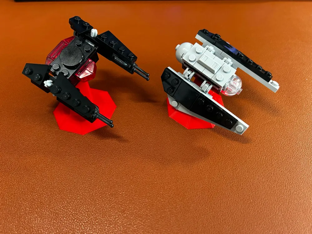Stand for Brick Star Wars fighters. by PokeGeorg - MakerWorld