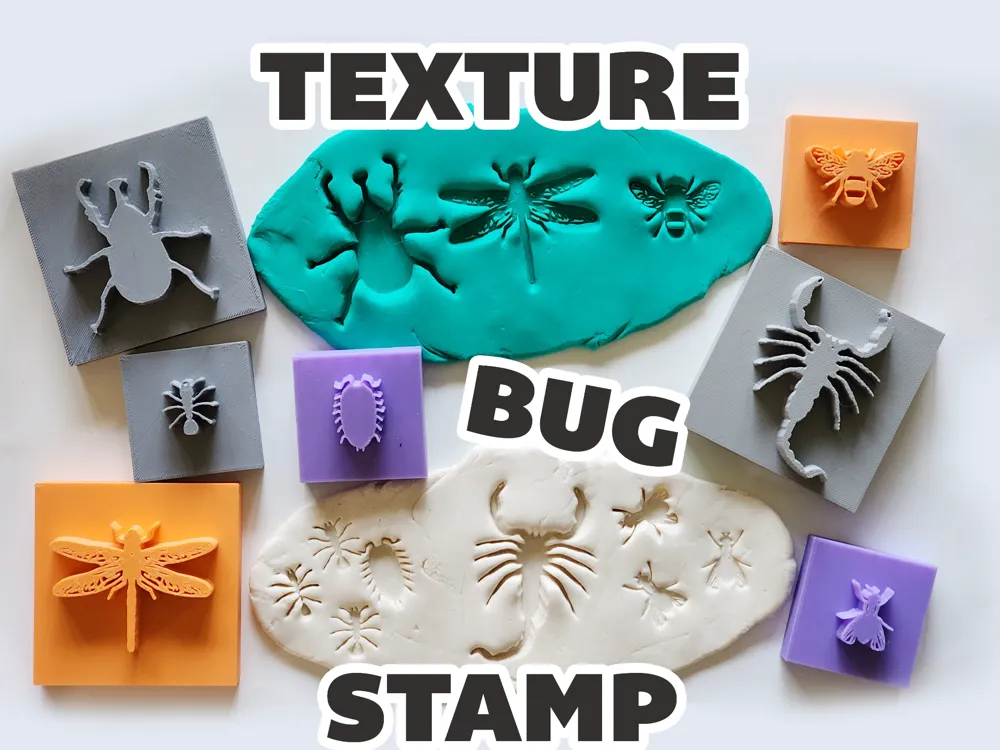 昆虫印章包 | 昆虫 - 免费 3D 打印模型 - MakerWorld