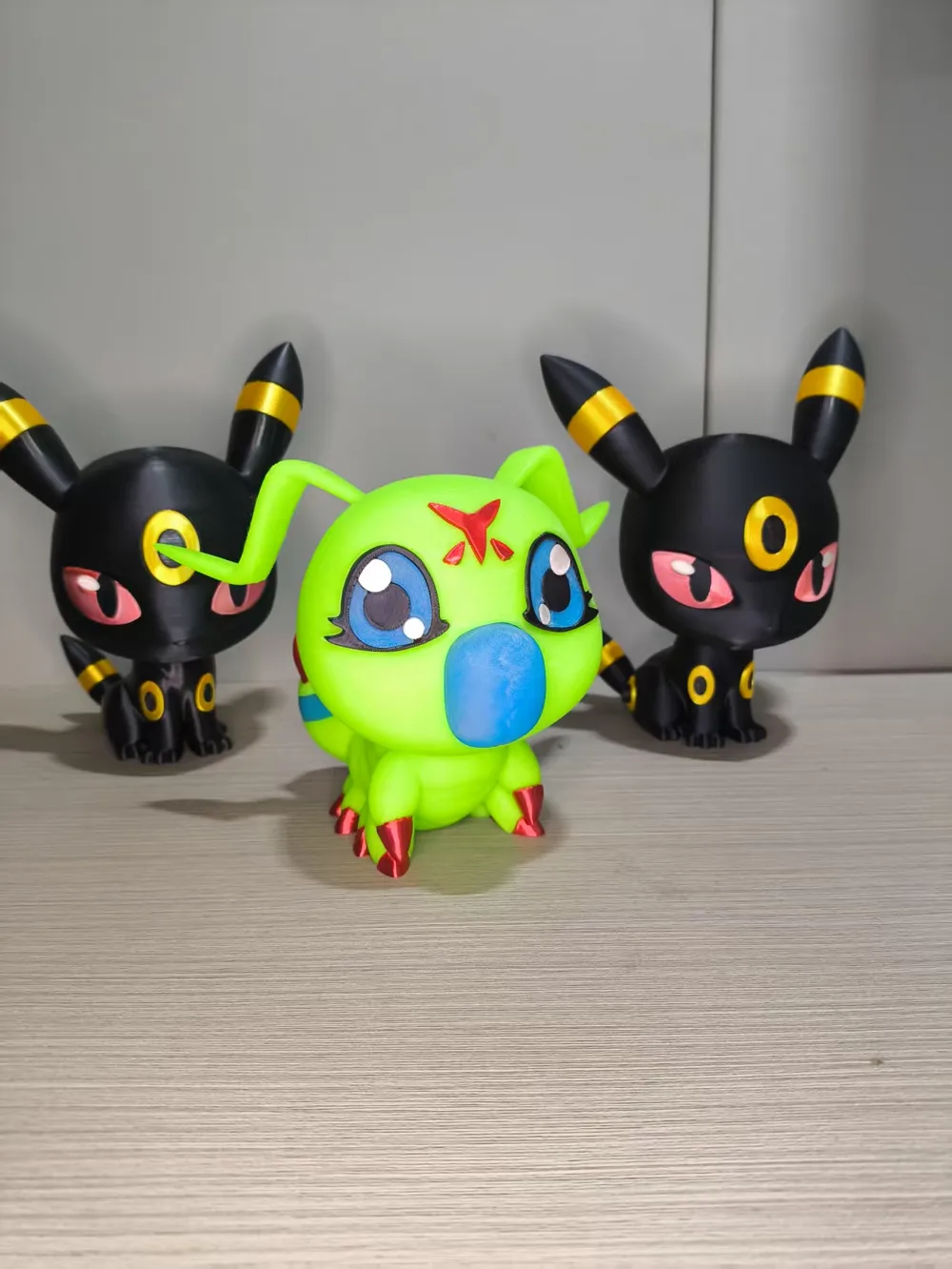 Digimon Wormmon Multicolor Assembly Version (No multi-color AMS ...
