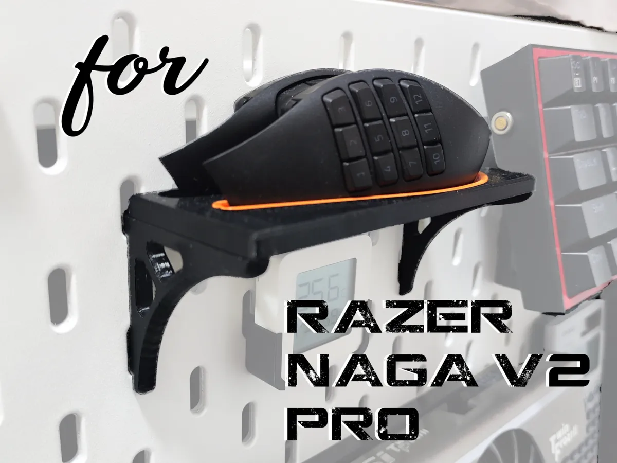 Support Skadis pour les boutons latéraux de la RAZER Naga V2 Pro par ...