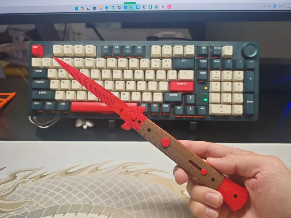 CS Dagger - Free 3D Print Model - MakerWorld
