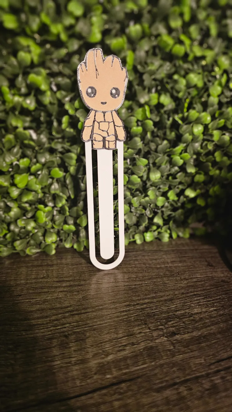 Groot bookmark by Markserna31 MakerWorld: Download Free 3D Models