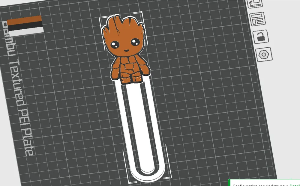 Groot bookmark by Markserna31 MakerWorld: Download Free 3D Models