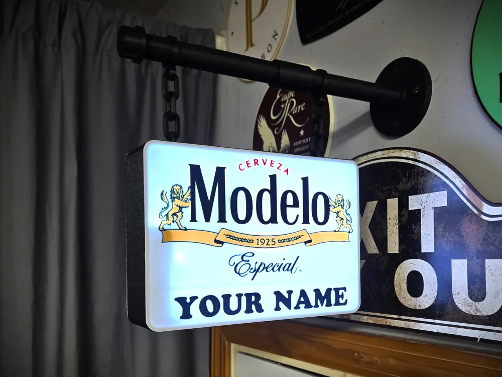 Modelo Especial ~ Double-Sided LED Lightbox Sign - Free 3D Print Model ...