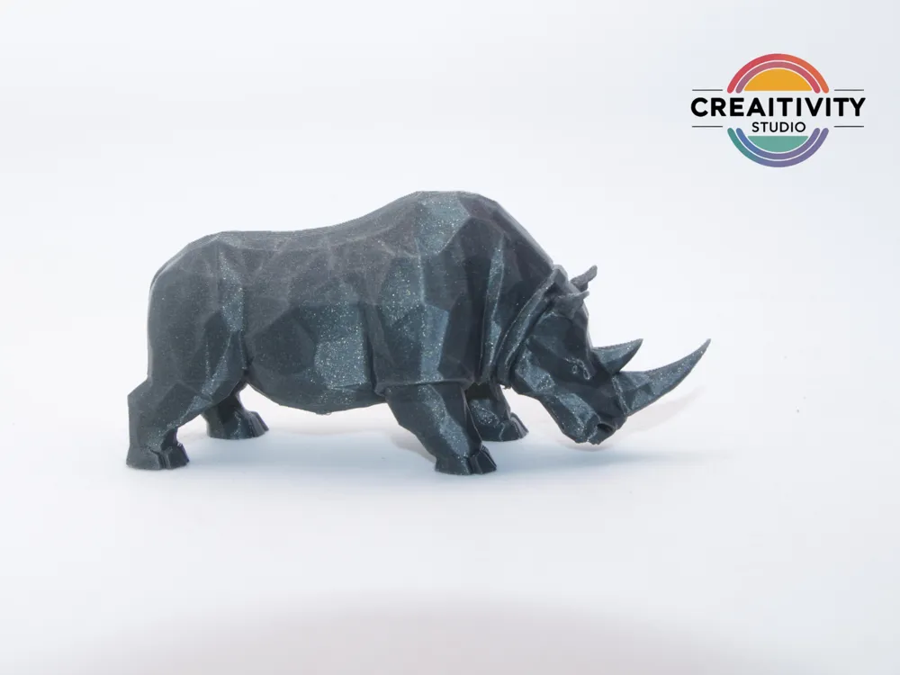 Rhinocéros Low-Poly "Monarch" - Utilisation Commerciale Gratuite ...