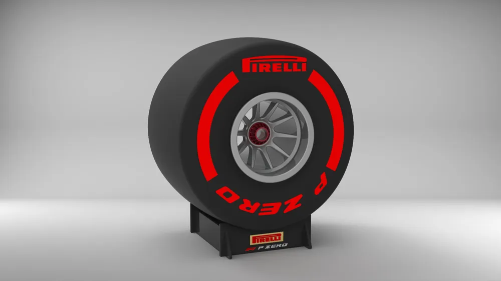 F1 Pirelli Pole Position Tyre Trophy by josteb - MakerWorld