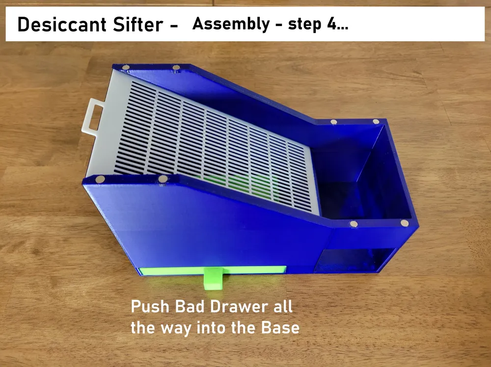 Desiccant Sifter by Phil Caruso MakerWorld: Download Free 3D Models