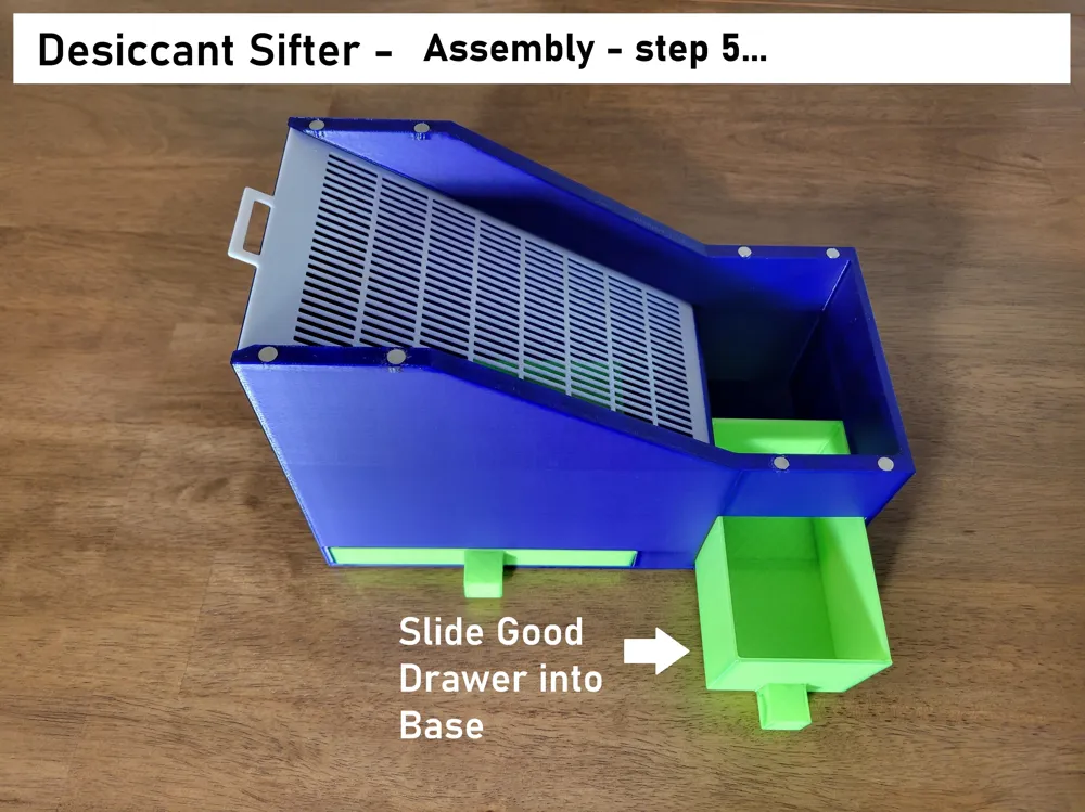 Desiccant Sifter by Phil Caruso MakerWorld: Download Free 3D Models