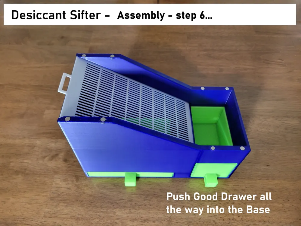 Desiccant Sifter by Phil Caruso MakerWorld: Download Free 3D Models