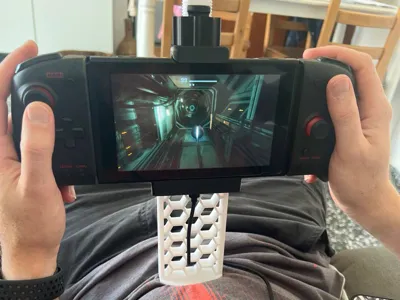 Ergonomic Stand for Portable Consoles by Gannon MakerWorld: Download ...