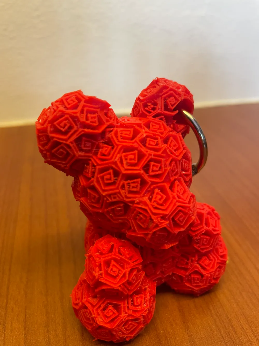 Rosenbär Schlüsselanhänger – 0.4mm Düse – Kostenloses 3D-Druckmodell ...
