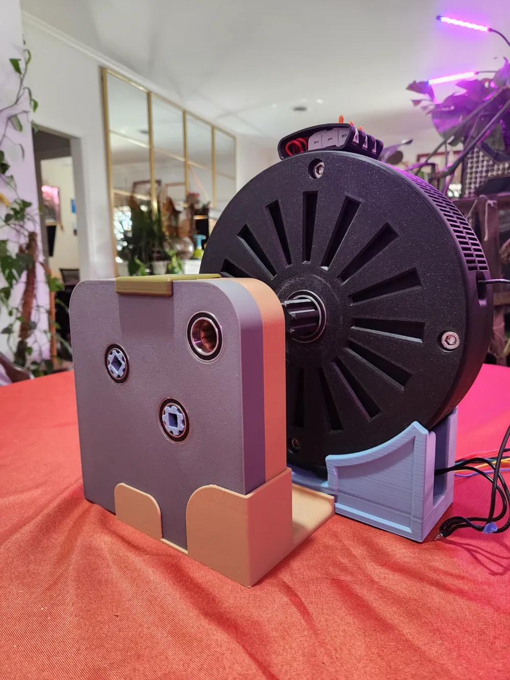 Dual-Stage 1:4 Step-Up Gearbox for A-F Alternator by Maxs' Makes ...