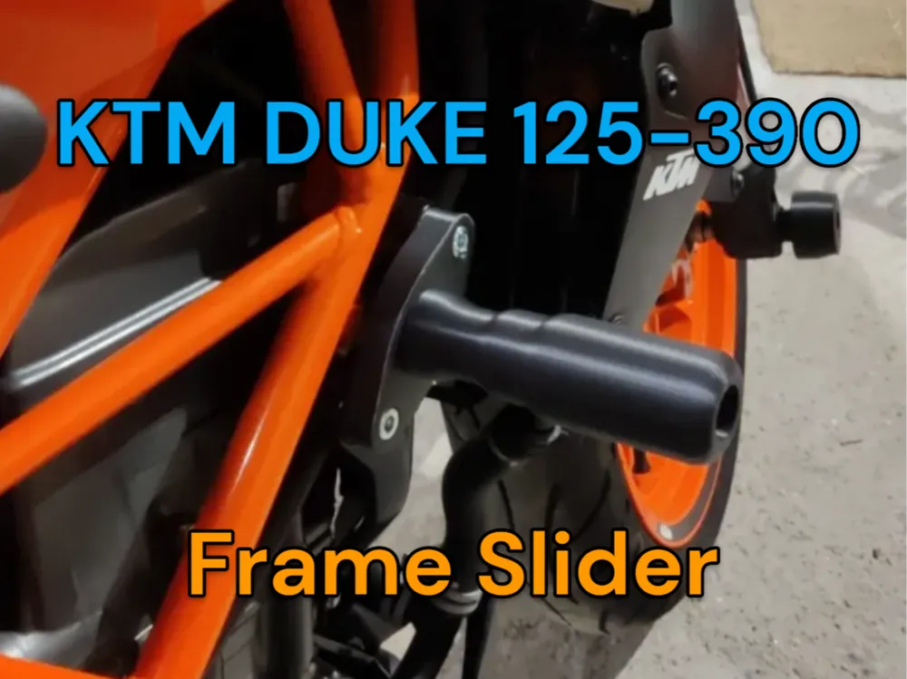 KTM Duke 125-390 Frame Slider by Exotech - MakerWorld