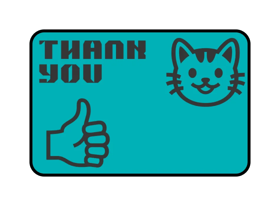 thank you by Gamehoot MakerWorld: Download Free 3D Models