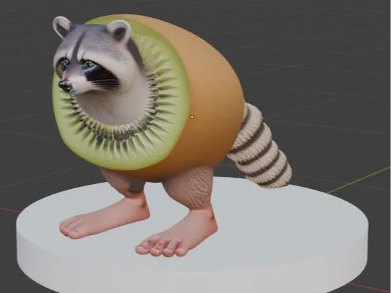 Brainrot Series | Pi Pi Kiwi - Free 3D Print Model - MakerWorld