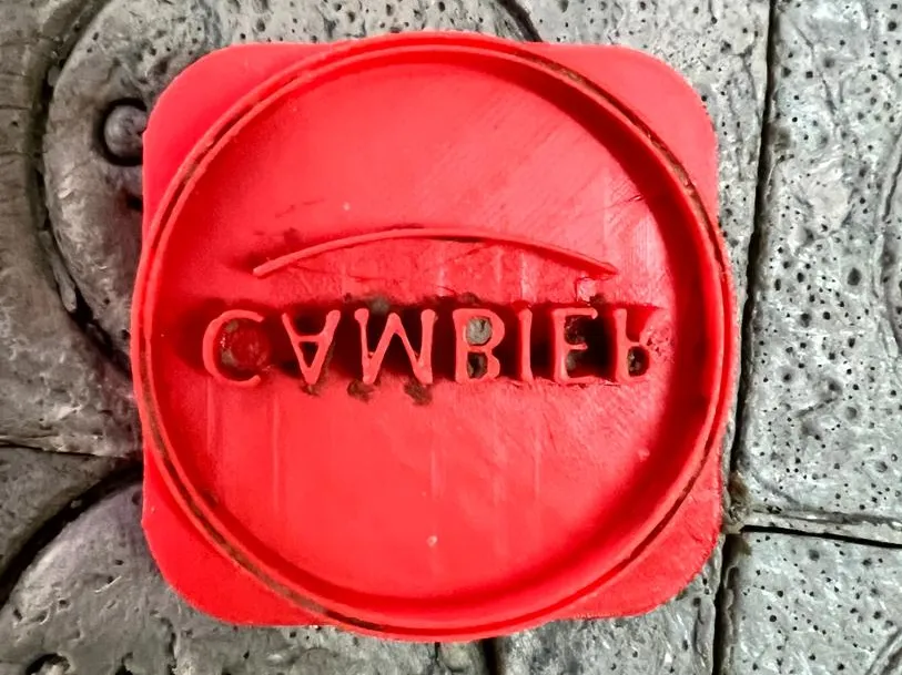 Soap Stamp - Free 3D Print Model - MakerWorld