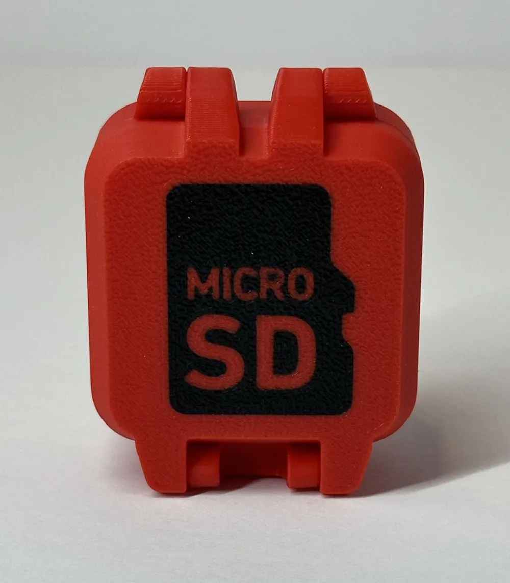 MicroSD Card Container 2.0 - SnapLock Edition Remixed by iamnotwhoiam ...