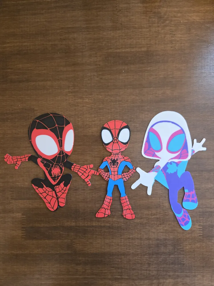 Spidey - 4 Colors - Spidey and His Amazing Friends by Mech3D MakerWorld ...