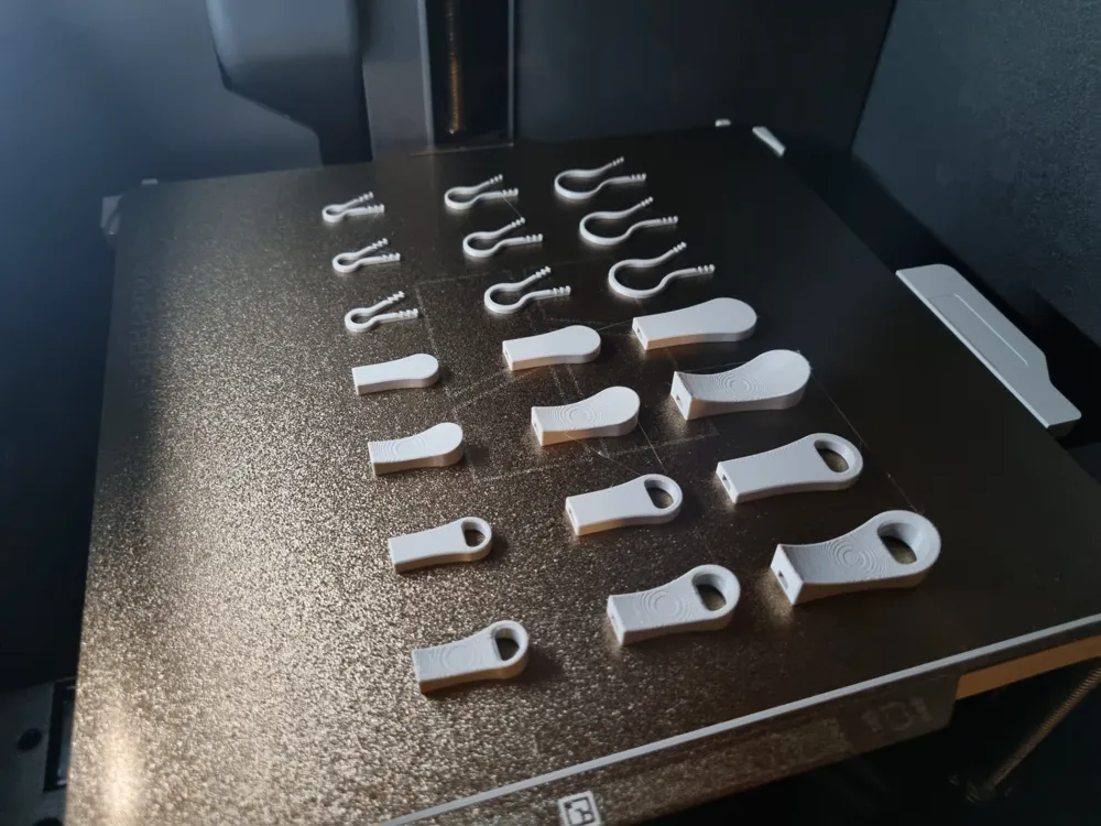 Zipper Pull Tab Pack - Free 3D Print Model - MakerWorld