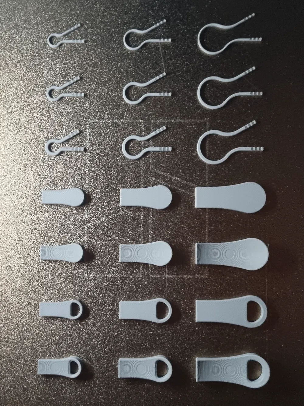 Zipper Pull Tab Pack - Free 3D Print Model - MakerWorld