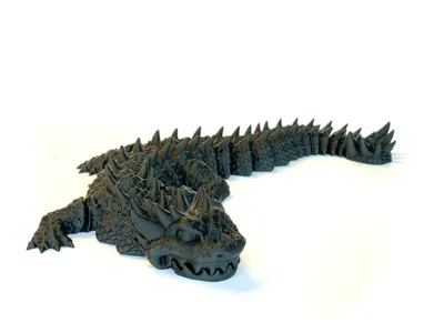 The Bone Shaper - Articulated Dragon by hollowmaker MakerWorld ...