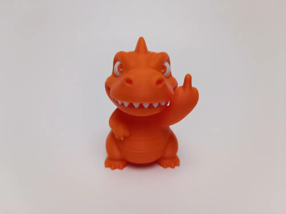 The mighty T-Rex with a special Message by from Pixel to Polymer ...