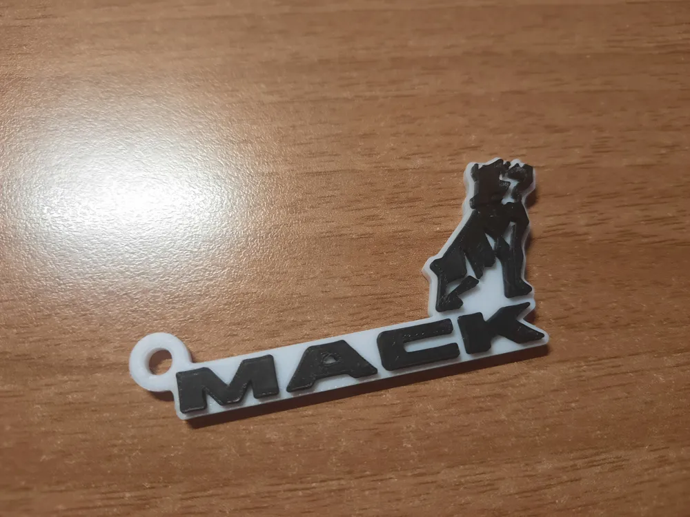 Mack Logo Keychain by Luke-Leek-98 - MakerWorld